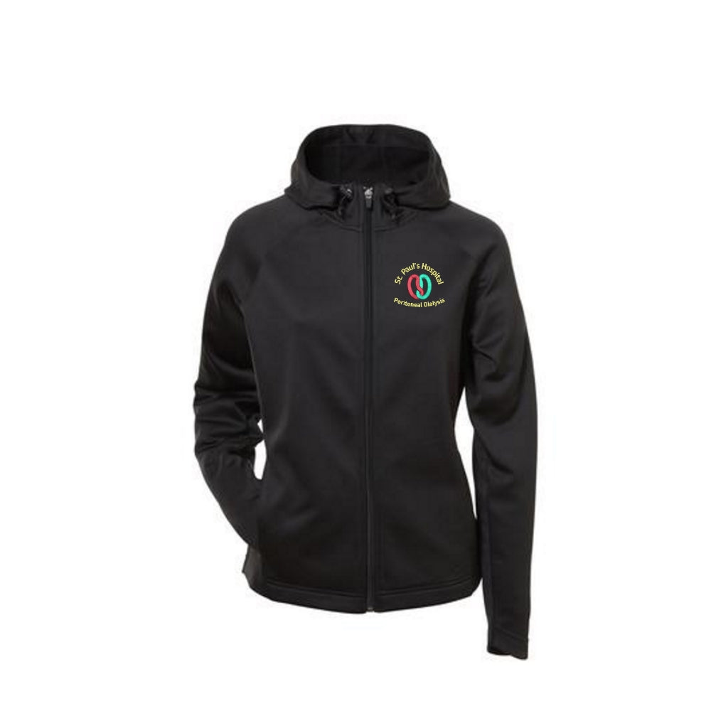 St. Paul's Peritoneal Dialysis Fleece Hooded Jacket - Ladies – Real Hip ...
